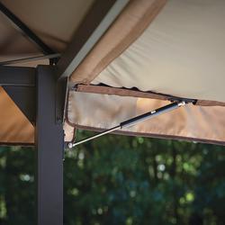 Backyard Creations® 10' x 10' Conley Gazebo with Awning at Menards®