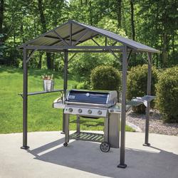 Backyard Creations® Duncan 8' x 5' Hardtop Grill Gazebo at Menards®
