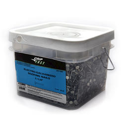 Grip Fast® 1-1/4" Electro-Galvanized Roofing Nail - 30 lb. Bucket at ...