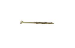Grip Fast® #9 x 3-1/8" Star Drive Yellow Zinc Flat Head Wood Screw - 5 ...