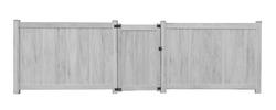 Yardworks Richmond 6 x 4 White Ash Privacy Gate at Menards®