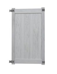 Yardworks Richmond 6 x 4 White Ash Privacy Gate at Menards®