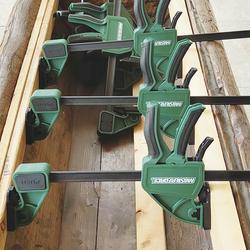 Masterforce® 6" Medium-Duty Ratcheting Bar Clamp at Menards®