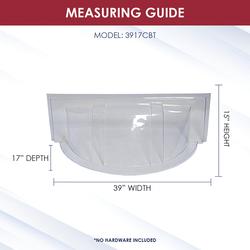 Shape Products® 39" W x 17" D x 15" H Medium-Weight Economy Round ...