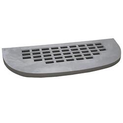 Shape Products® 39" W x 13" D x 1" H Heavy-Duty Straight Flat Grate ...