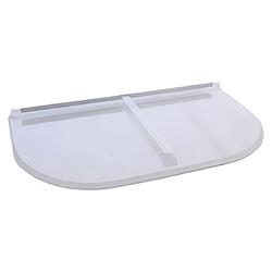 Shape Products® 53" W x 26" D x 2-1/2" H Premium U-Shaped Flat Window ...