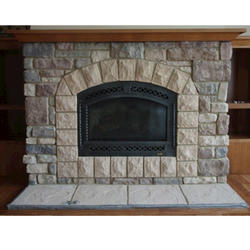 Cast Natural Bayfield Limestone Manufactured Stone Veneer Siding (100 ...
