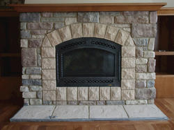 Cast Natural Natural Manufactured Stone Veneer Hearthstone at Menards®