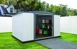 Arrow® Hamlet 10 x 8 Steel Outdoor Storage Shed at Menards®
