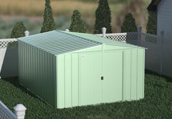 Arrow® Classic 10 x 14 Steel Outdoor Storage Shed at Menards®