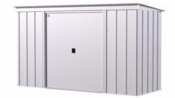 Arrow® Classic 10 x 4 Steel Outdoor Storage Shed at Menards®