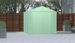 Arrow® Select 8 x 8 Steel Outdoor Storage Shed at Menards®