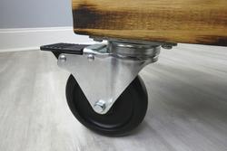 Shepherd Hardware® 5" Polyolefin Swivel Caster Wheel with Brake at Menards®