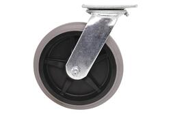 Shepherd Hardware® 8" TPR/Thermoplasticized Rubber Swivel Caster Wheel ...