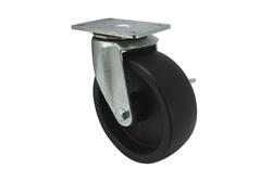 Shepherd Hardware® 5" Polyolefin Swivel Caster Wheel with Brake at Menards®
