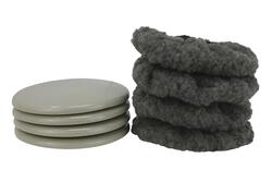 Shepherd Hardware® 5" Tan Furniture Sliders - 4 Pack at Menards®