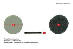 Shepherd Hardware® 5" Tan Furniture Sliders - 4 Pack at Menards®