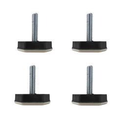 Shepherd Hardware® SlideGlide™ 1-1/2" White Screw-On Furniture Sliders ...