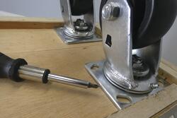 Shepherd Hardware® 4" Soft Rubber Swivel Caster Wheel at Menards®