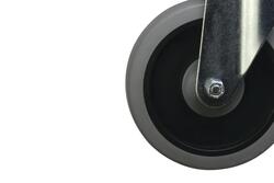 Shepherd Hardware® 5" TPR/Thermoplasticized Rubber Swivel Caster Wheel ...