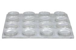 Shepherd Hardware® SurfaceGard® 1/2" Clear Self-Adhesive Vinyl Bumpers ...