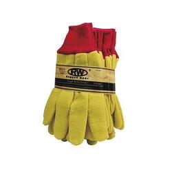 RW Rugged Wear® Men's Yellow Large Fleece Chore Gloves - 6 Pairs at ...