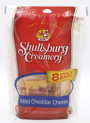 Shullsburg Creamery™ Mild Cheddar Cheese Snack Bars - 8 oz at Menards®