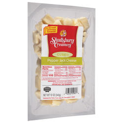 Shullsburg Creamery Pepper Jack Cubes - 12 oz at Menards®