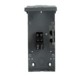 Siemens® EQ 100-Amp 2-Space 2-Circuit Main Breaker Outdoor Load Center ...