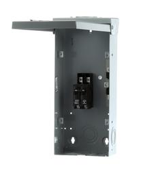 Siemens® EQ 100-Amp 2-Space 2-Circuit Main Breaker Outdoor Load Center ...