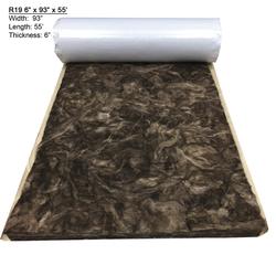 R-19 SilverCote Faced Fiberglass Insulation Roll 6" x 93" x 55' at Menards®