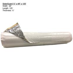 SilverCote SolarGuard Post Frame Faced Fiberglass Insulation Roll 1/4 ...