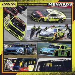 Menards® Racing 12 Month 2026 Monthly Calendar at Menards®