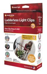 Smart Light™ Ladderless Light Clips - 25 Pack at Menards®