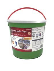 Universal Light Clips with Plastic Bucket - 300 Count at Menards®