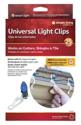 Simple Living Solutions Universal Light Clips - 25 Pack at Menards®