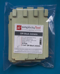 Simplicity Tool 7-1/4" Off-Stud Joiners - 10 pcs at Menards®