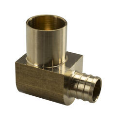 Sioux Chief PowerPEX® 1/2" PEX Crimp x Female Sweat Brass Elbow at Menards®