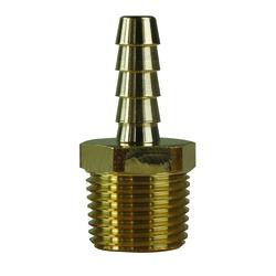 Sioux Chief 1/4" ID Barb x 3/8" MIP Brass Adapter at Menards®