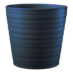 6.3" Canberra Night Blue Ridged Clay Planter at Menards®