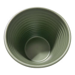 6.3" Canberra Moss Green Ridged Clay Planter at Menards®