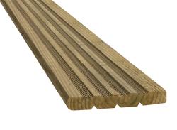 AC2® 2 x 12 x 4' Ground Contact Green Pressure Treated Stair Tread at ...