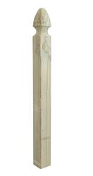 AC2® 4 x 4 x 9' Pressure-Treated French Gothic Post at Menards®
