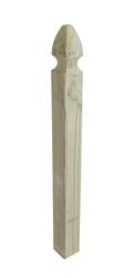AC2® 4 x 4 x 9' Pressure-Treated French Gothic Post at Menards®