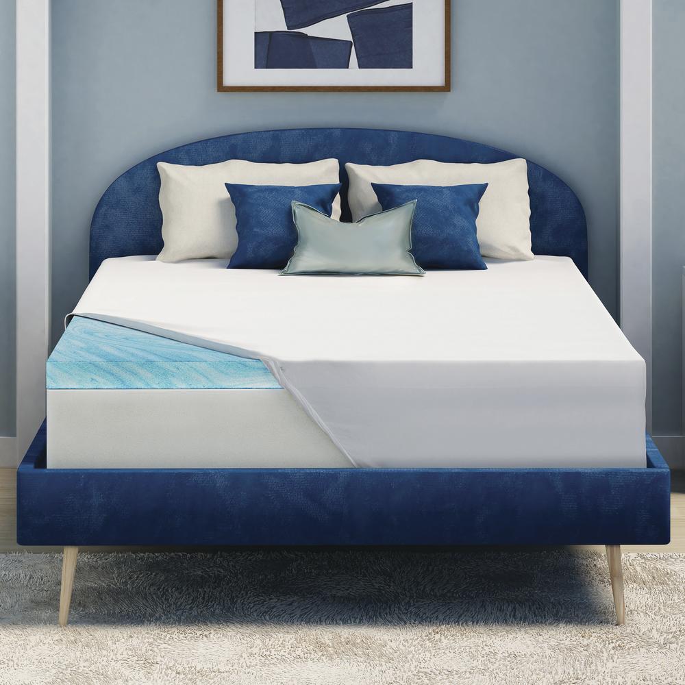 3 Inch Serta Gel Topper Serta Cooling ThermaGel Memory Foam Mattress