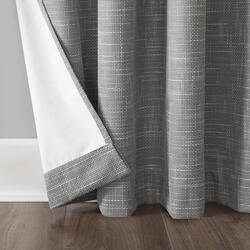Sun Zero® Kline 52"W x 63"L Grey Blackout Grommet Curtain Panel at Menards®