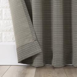 Sun Zero® Byron 74"W x 63"L Taupe Room Darkening Back Tab Curtain Panel ...