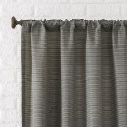 Sun Zero® Byron 74"W x 63"L Taupe Room Darkening Back Tab Curtain Panel ...
