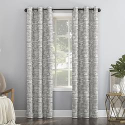 Sun Zero® Della 40"W x 63"L Grey Blackout Grommet Curtain Panel at Menards®