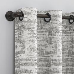 Sun Zero® Della 40"W x 63"L Grey Blackout Grommet Curtain Panel at Menards®